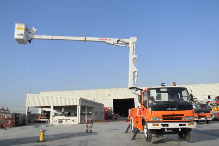 Insulated Aerial Platforms NAFFCO | NAFFCO Power Vehicles | Dubai | UAE
